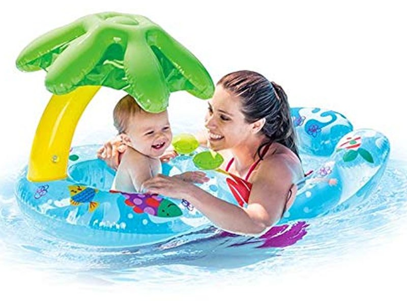 Mi Primer Flotador Palmera Marca Intex, 56590NP – Tiendas Canelita